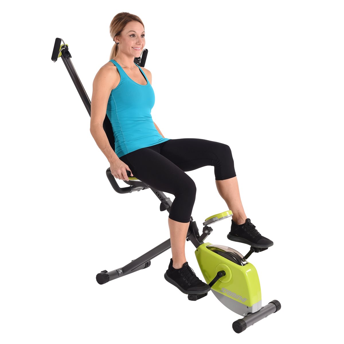Stamina Wonder 2 in 1 Upper Body Workout Indoor Stationary Exercise Bike
