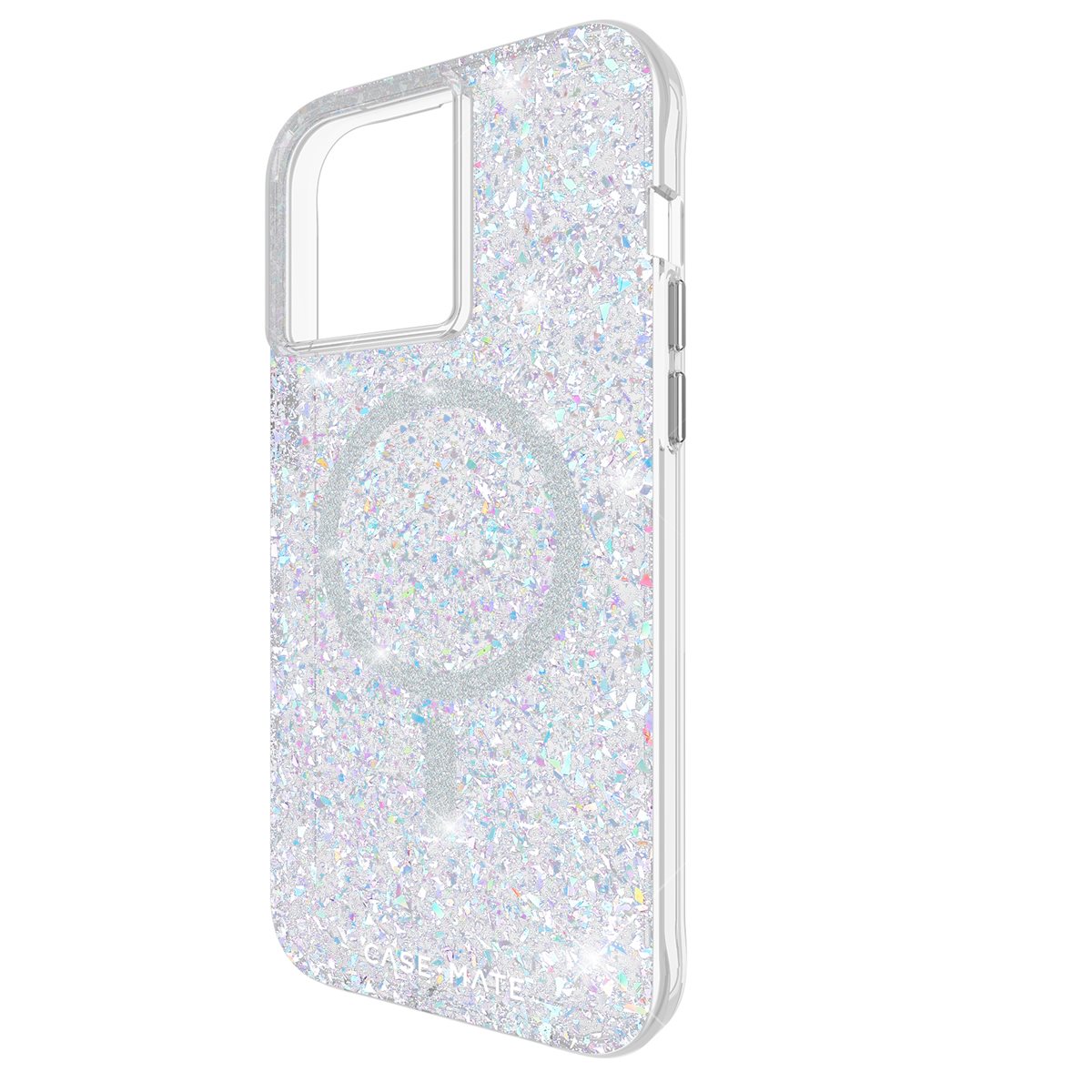 Case-Mate Twinkle Disco case with MagSafe for iPhone 15 Pro Max, Iridescent