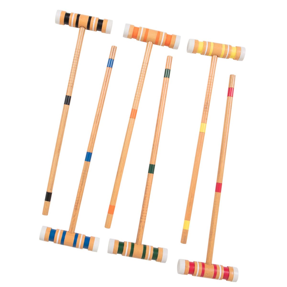 TRIUMPH 6-Player Backyard Outdoor Croquet Set with Carry-on Bag