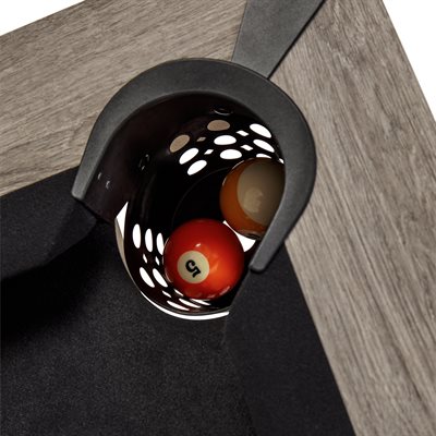 AMERICAN LEGEND 90" Kirkwood Pool Rustic Finish Modern Billiard Table