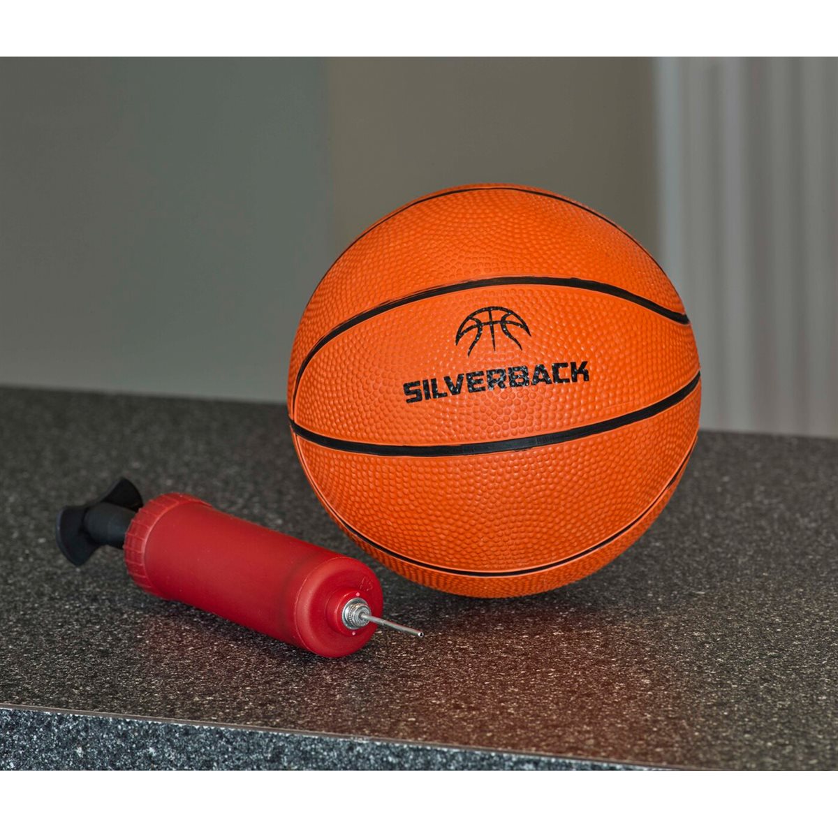 Escalade Silverback 18" LED Mini Hoop Indoor Basketball Game