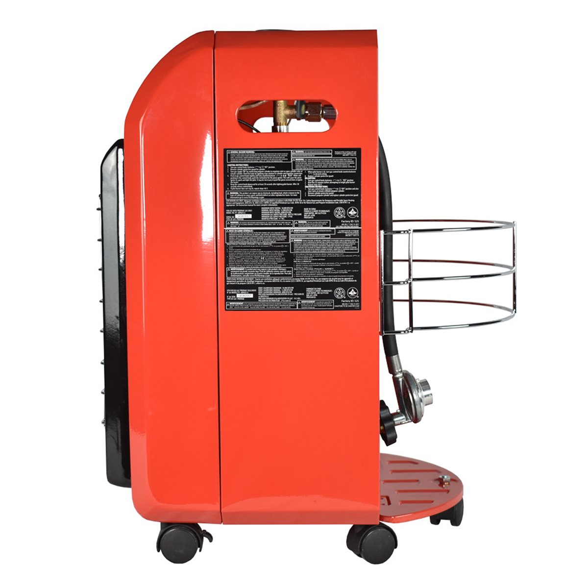 ProTemp 18,000 BTU L Propane Portable Cabinet Heater - Red